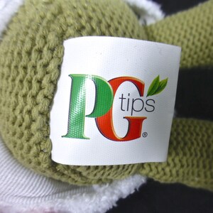 PG Tips Tea the Daily Cuppa Limited Edition Knitted Monkey Beanie Plush ...