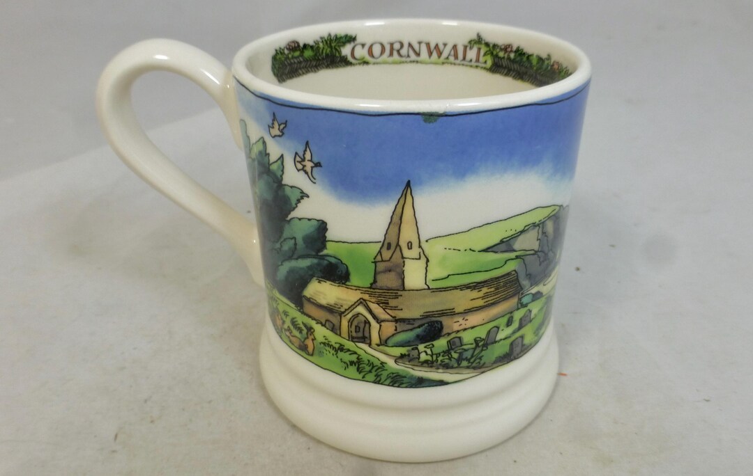 Emma Bridgewater Cornwall Half Pint Mug - Landscapes of Dreams With ...
