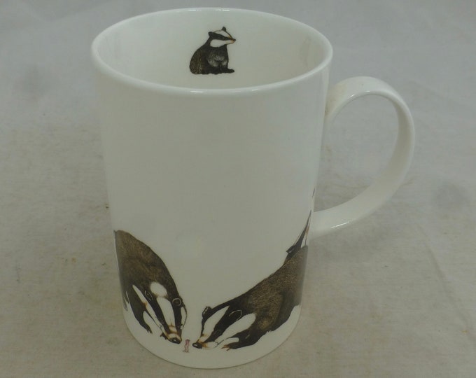 Dunoon Vintage Clever Devils Badger Family Fine Bone China Mug – Cherry ...