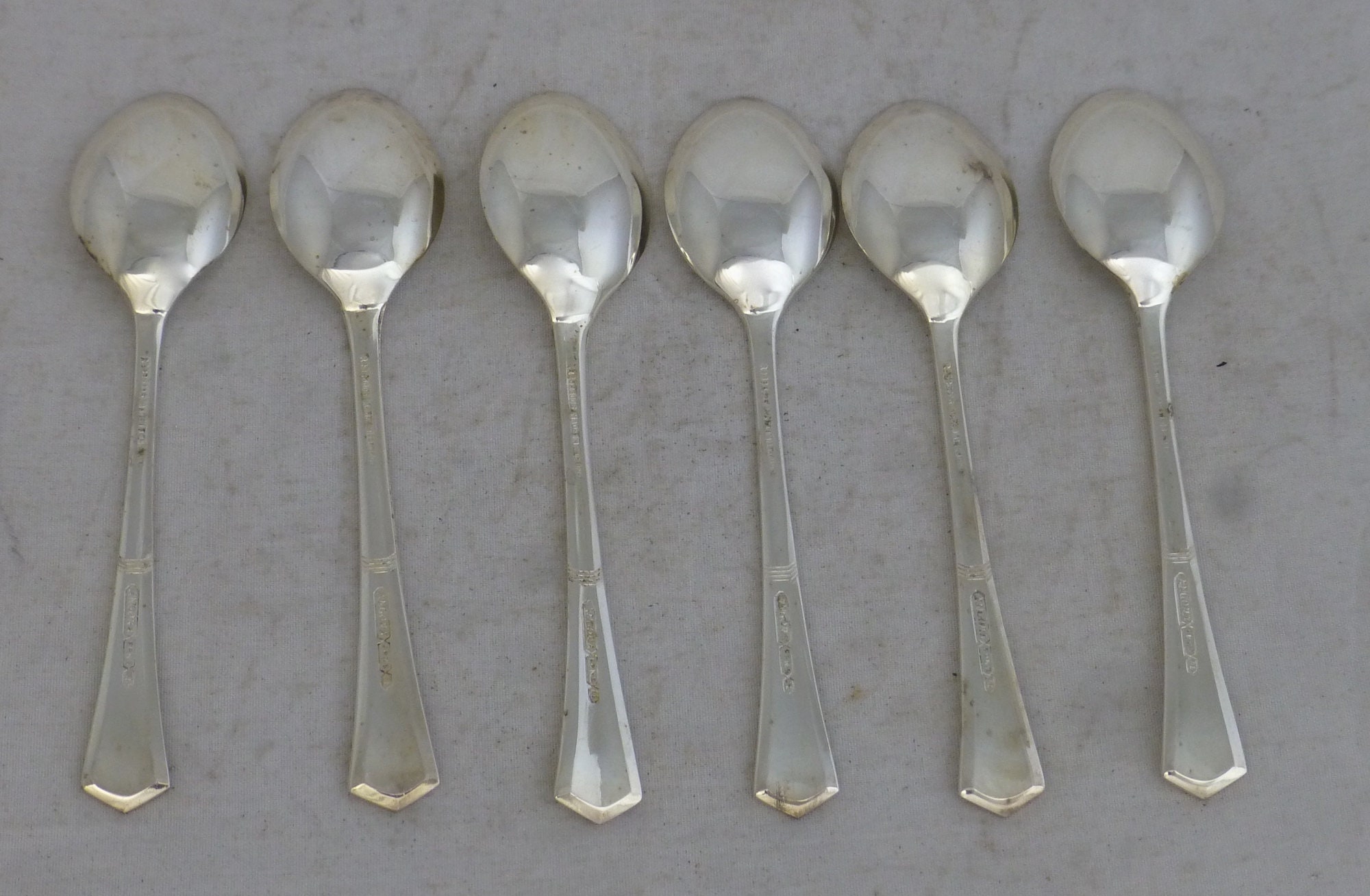 Vintage Angora Silver Plate Set of 6 English Cased Signed 4.5 - Etsy UK