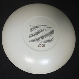 Poole Pottery Vintage Colourful Sailing Ship Scene 6 in Plate ...