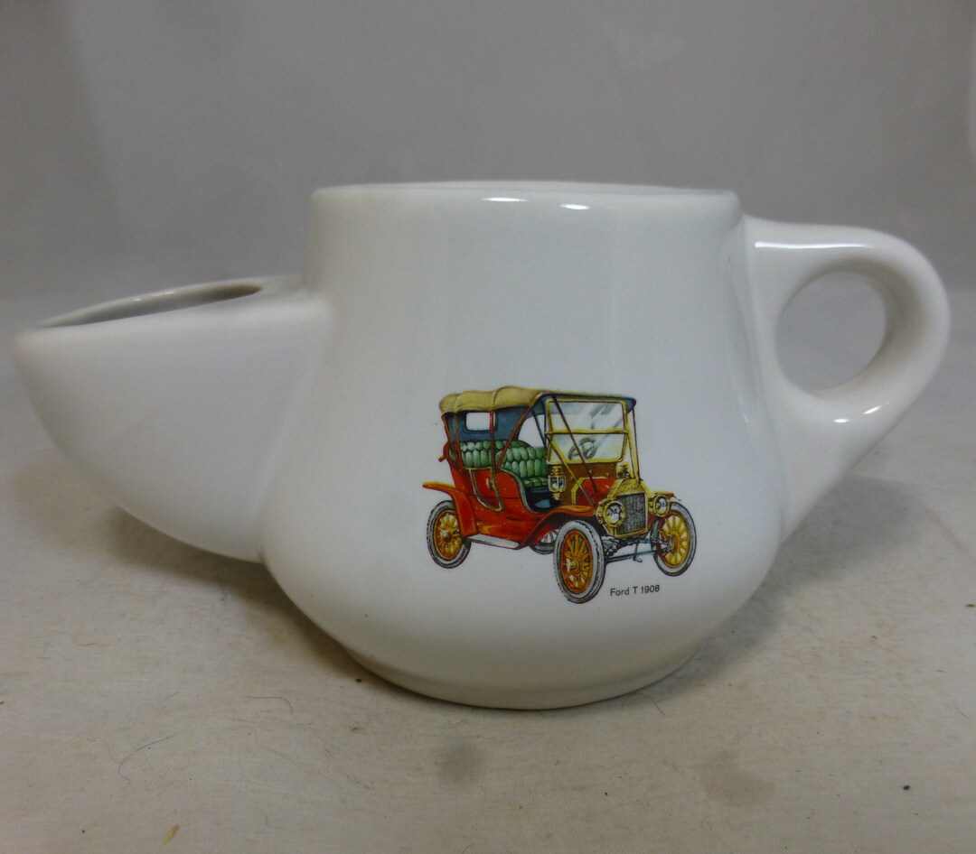 Vintage Wade Shaving Scuttle Mug - Barber Moustache Cream Ceramic Cup ...