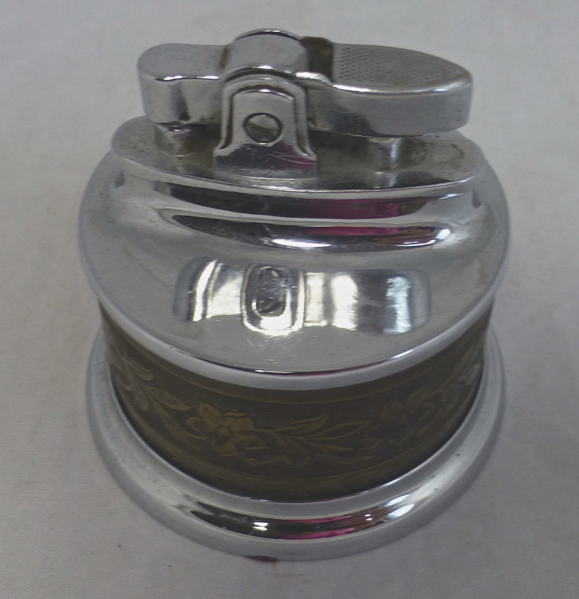 Rolstar Table Lighter With Etched Flower Design Limited | Etsy