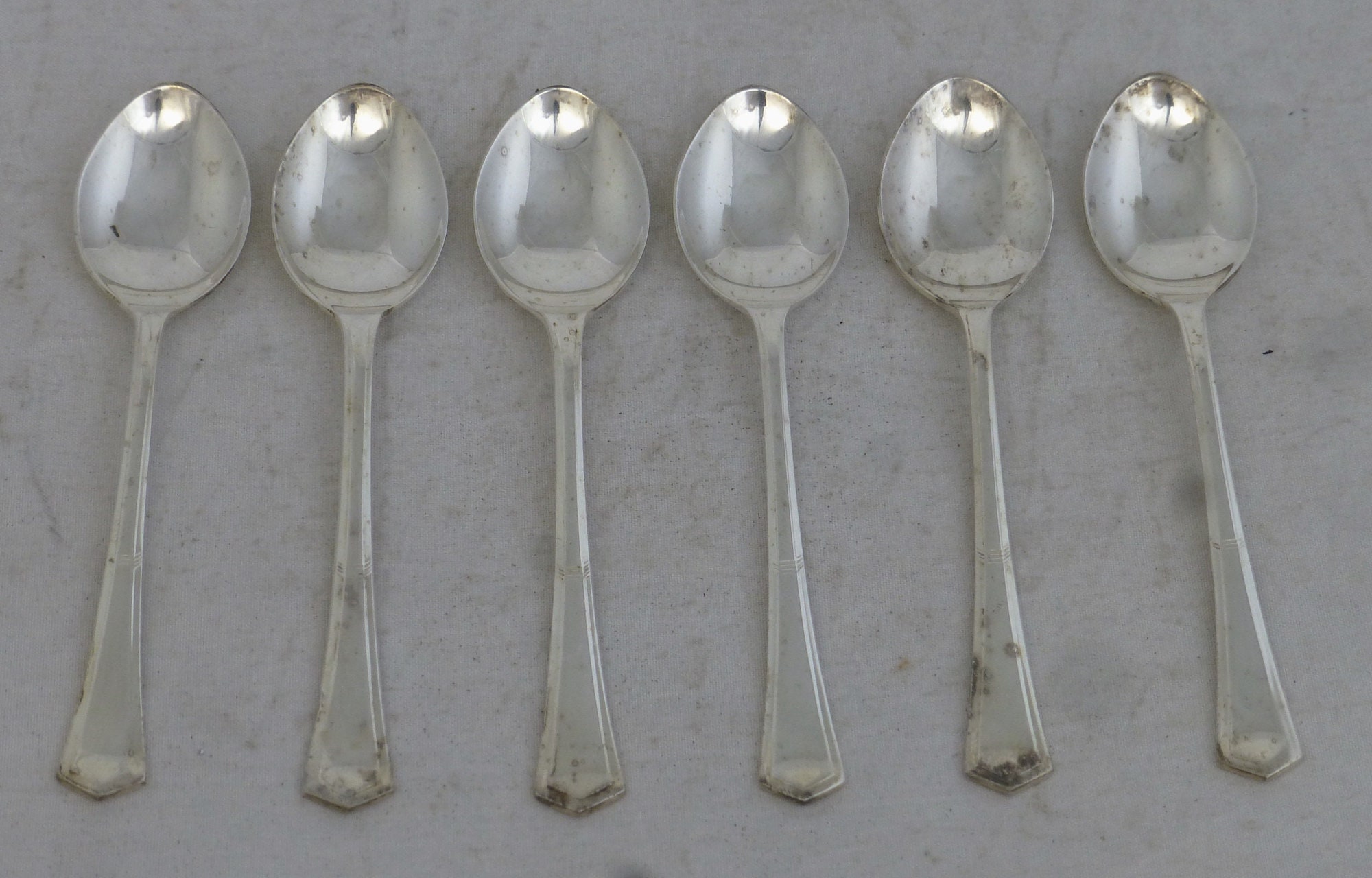 Vintage Angora Silver Plate Set of 6 English Cased Signed 4.5 | Etsy