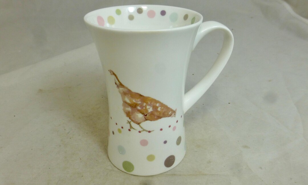 Hudson Middleton Spotty Farm Chicken Fine Bone China Mug – H & M ...
