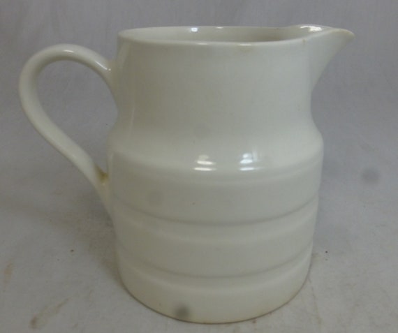 Dining & Serving Lord Nelson Pottery Pitcher Vintage Small Creamy White ...