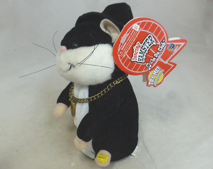 Vintage Funtime Gifts in Da Club Black & White Dancing Hamster Singing ...