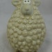 Woolly Sheep Large Studio Pottery Novelty Handmade Piggy Bank / Money ...