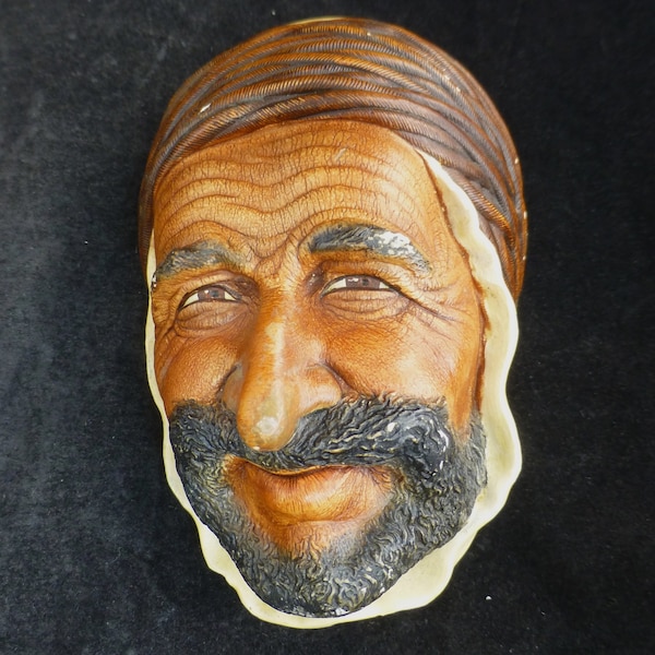 Hand Painted W. H. Bossons Chalkware Plaque - Etsy