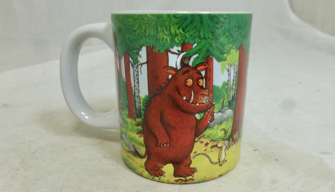 Fun the Gruffalo in Woods Porcelain Mug – Features Gruffalo Story Book ...