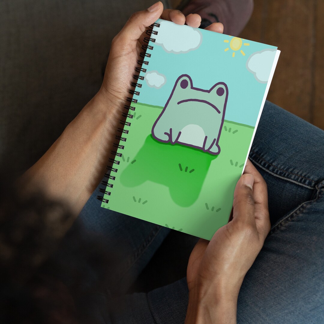 Froggy Notebook - Etsy