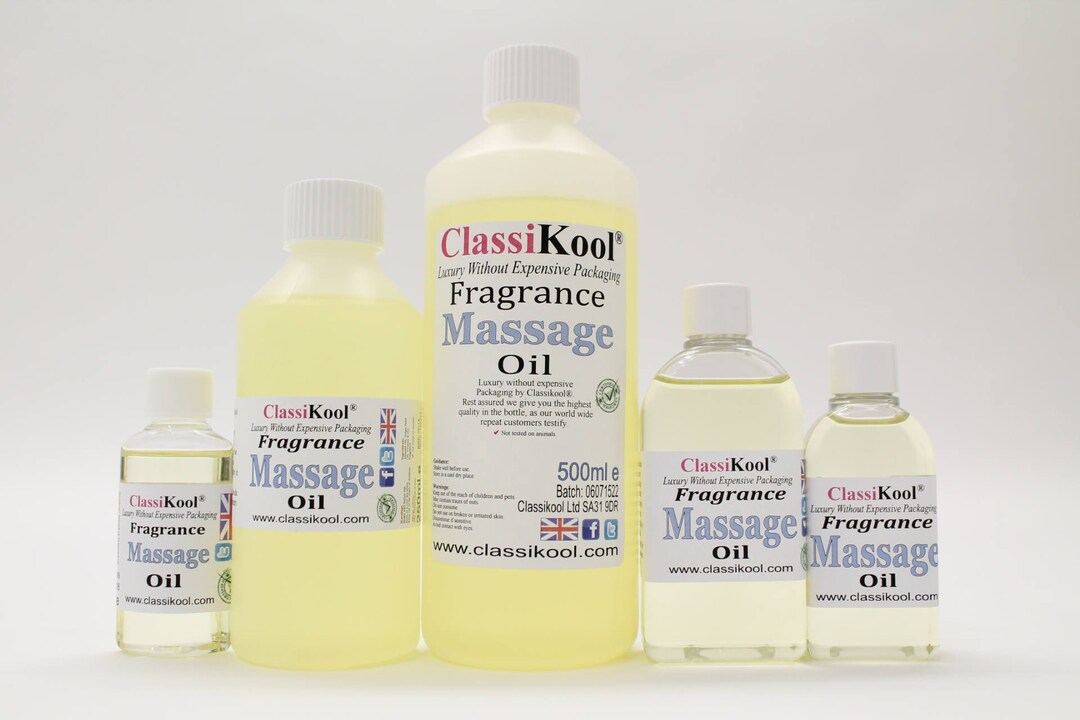Classikool Fragrance Massage Oil: Choice of Fragrance / Essential Oils ...