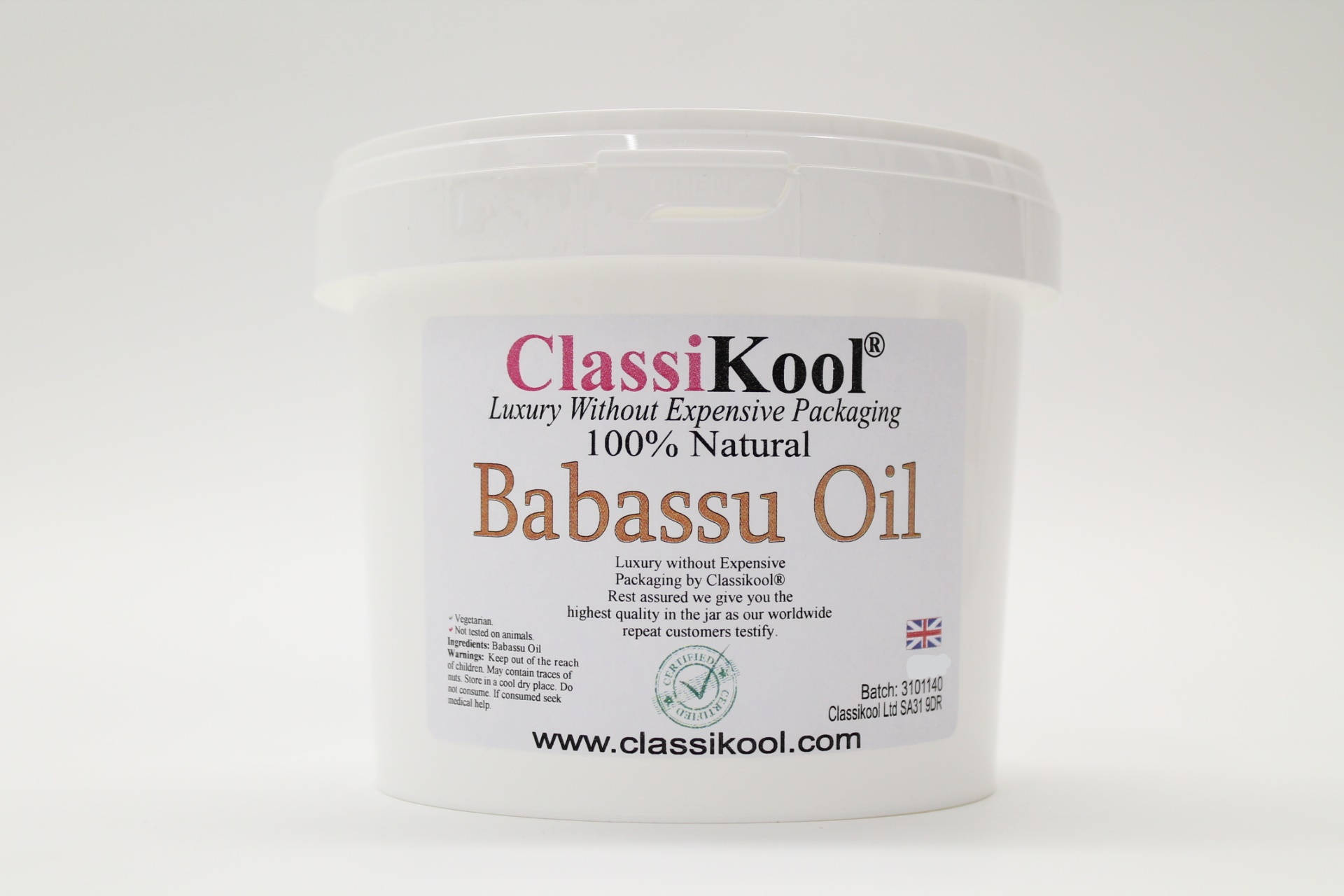 Classikool Babassu Carrier Oil for Natural Beauty: Skin Care & | Etsy UK