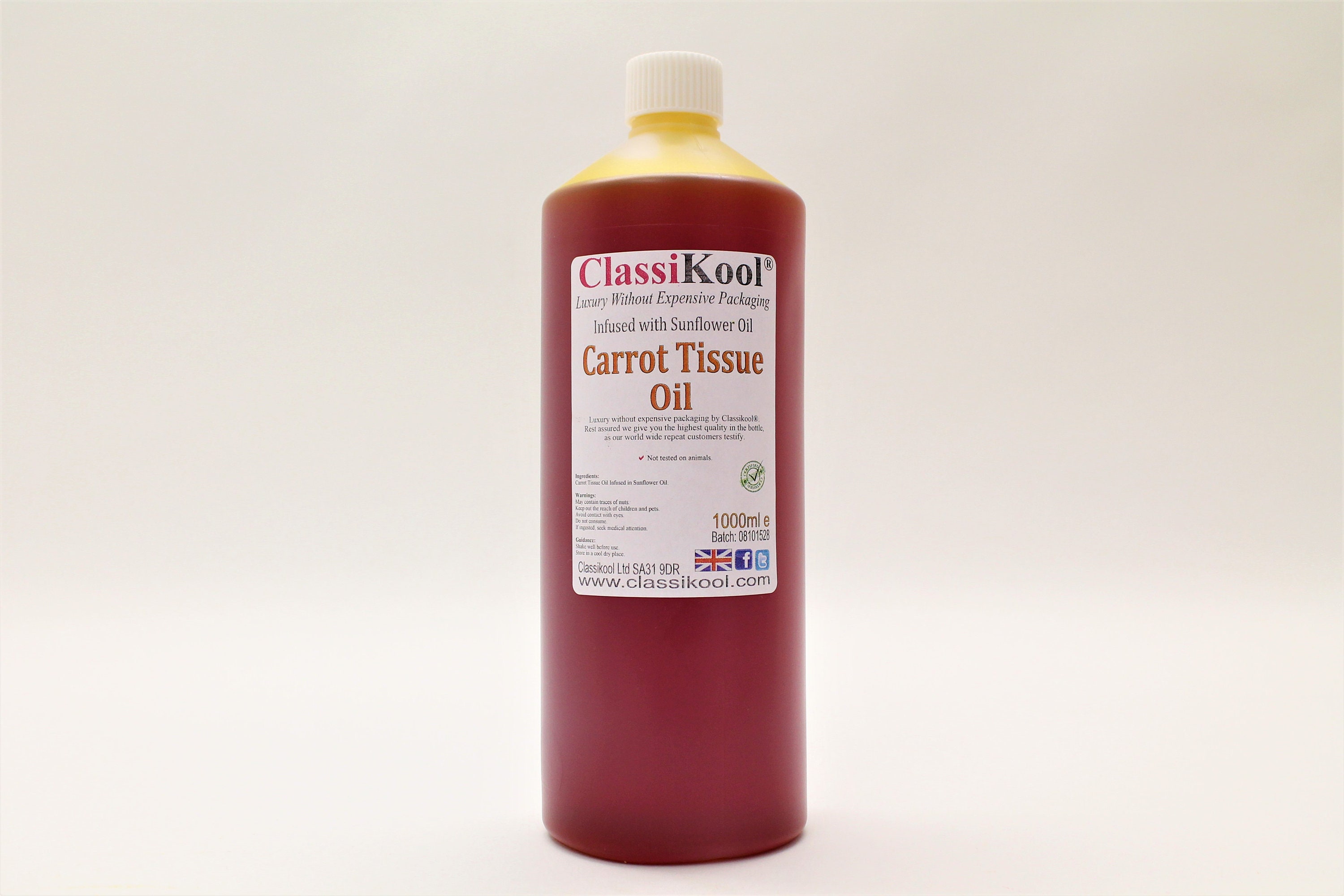 Classikool Carrot Tissue Carrier Oil: Sunflower Infused for | Etsy