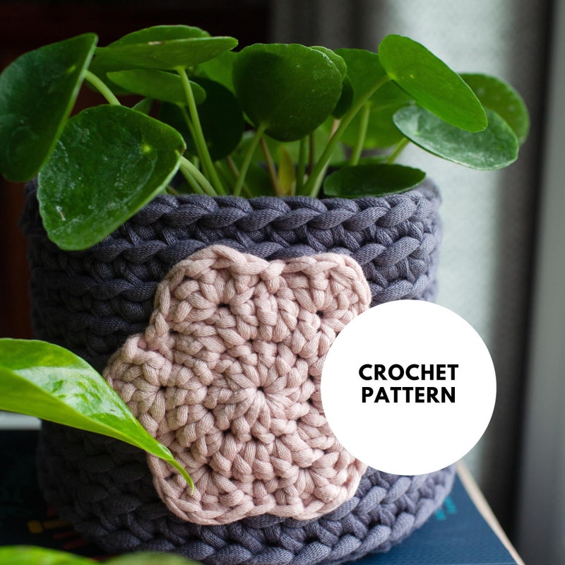 Crochet Planter - Etsy