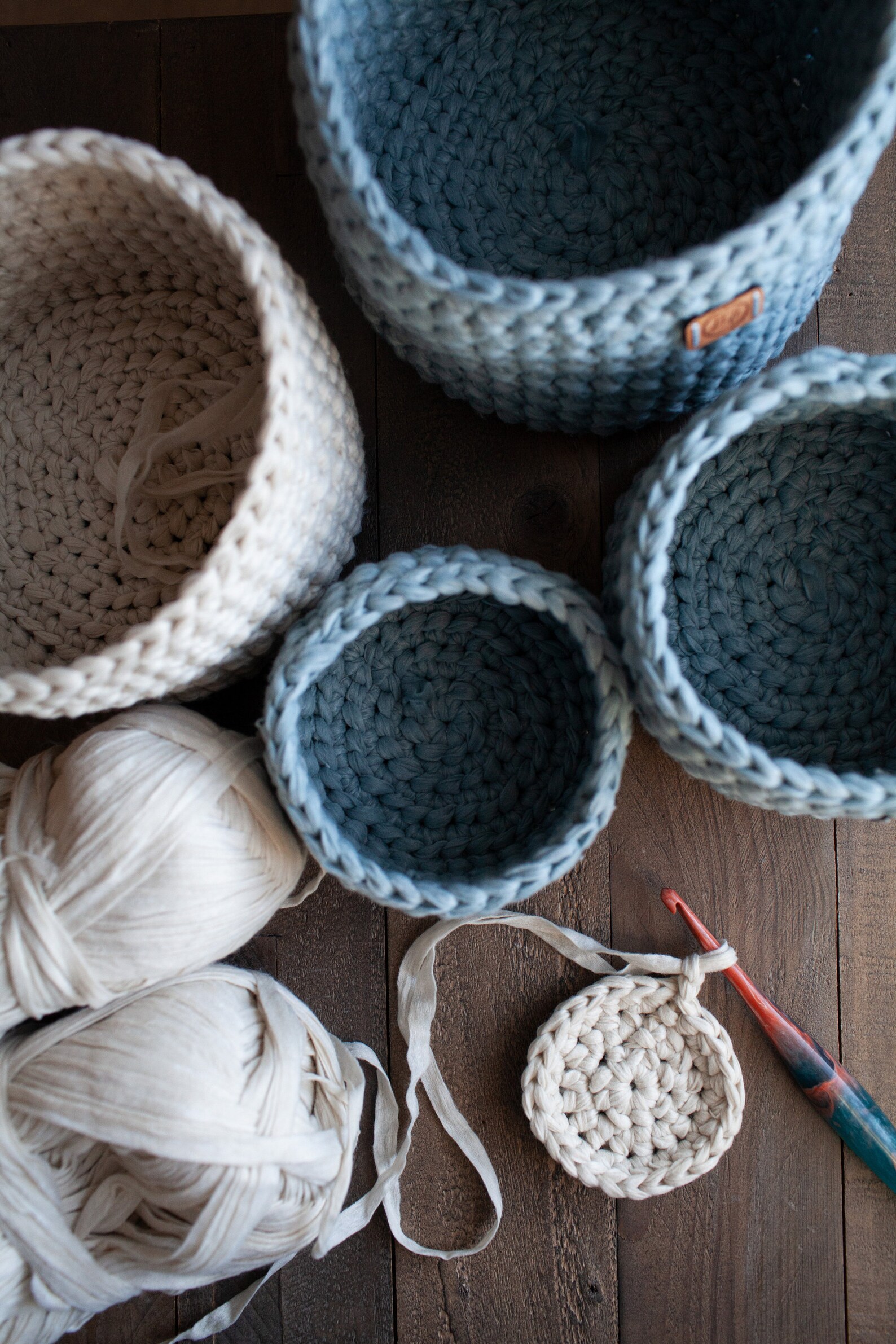 Crochet Pattern // Nesting Baskets // Instant Download - Etsy