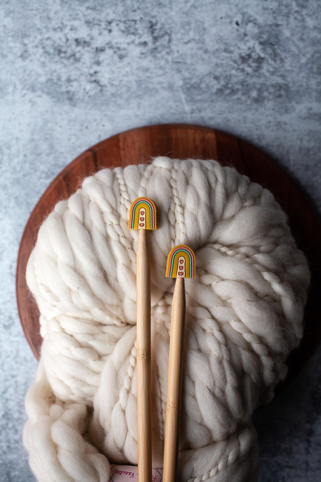 Knitting Needle Toppers // Stitch Stoppers // Mustard Rainbows ...