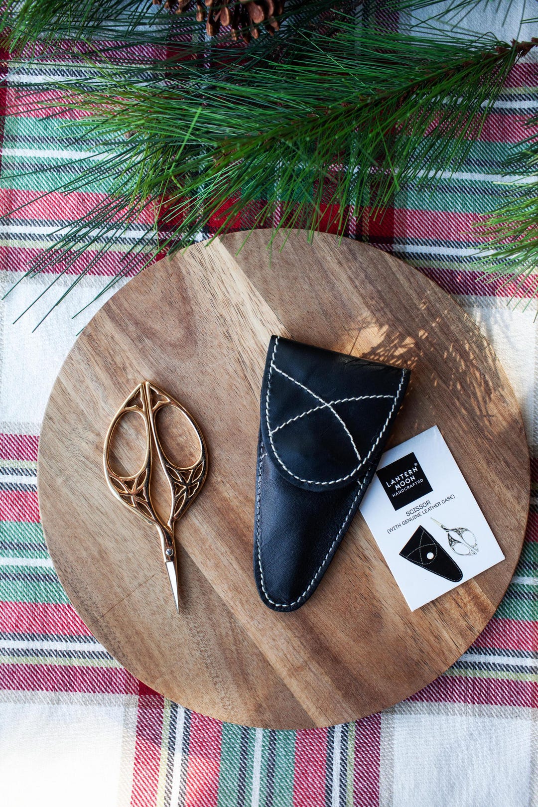 Lantern Moon Scissors With Leather Case // Knitting Accessory ...