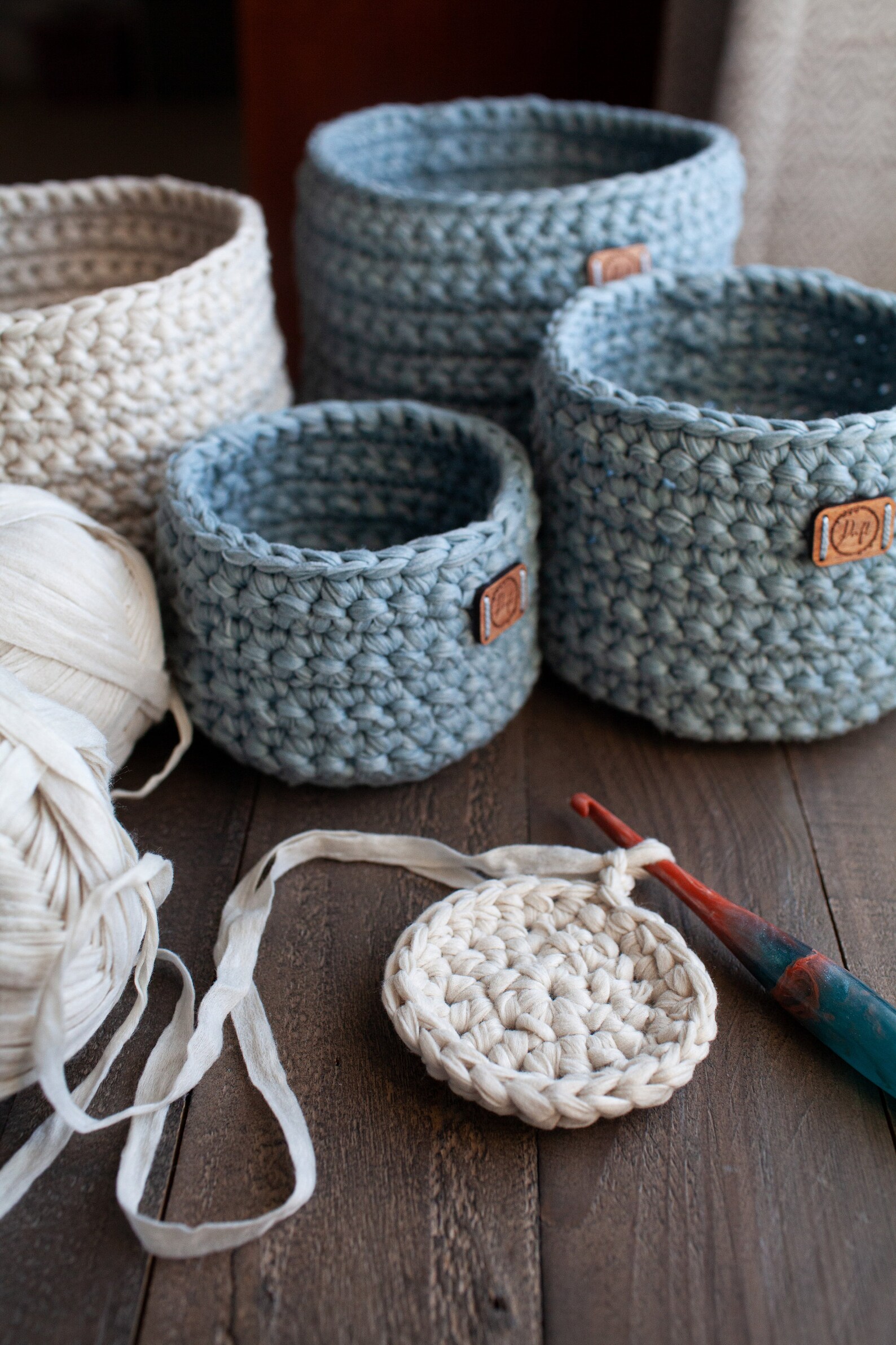 Crochet Pattern // Nesting Baskets // Instant Download - Etsy