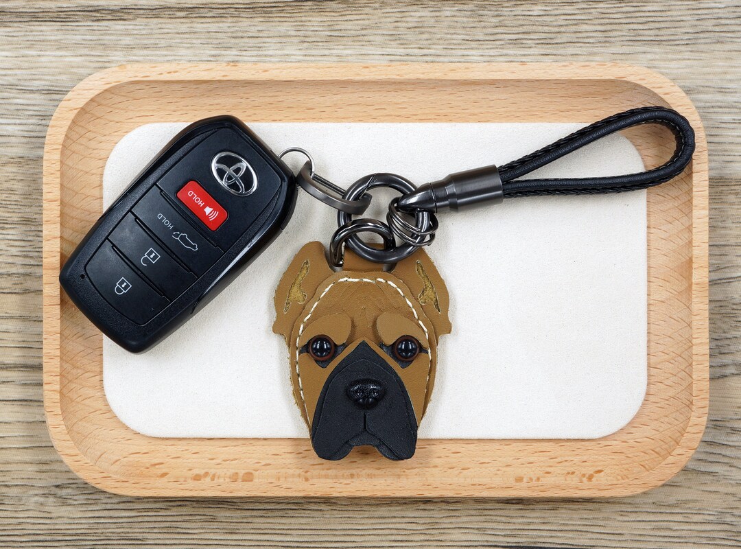 Leather Cane Corso Bag Charm Handmade Corso Charm Cute Corso Leather ...