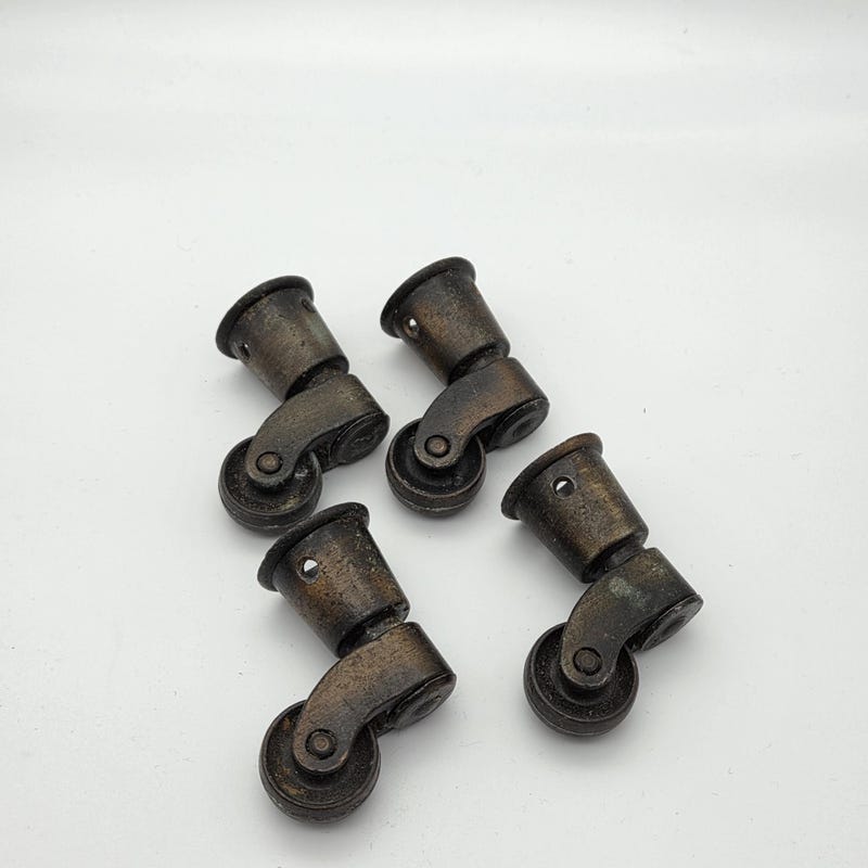 Brass Table Legs Wheels - Etsy UK