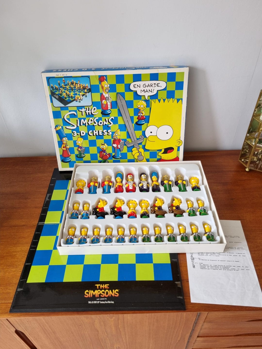Buy The Simpsons 3D Chess Set / Boxed / Complete Online in India - Etsy