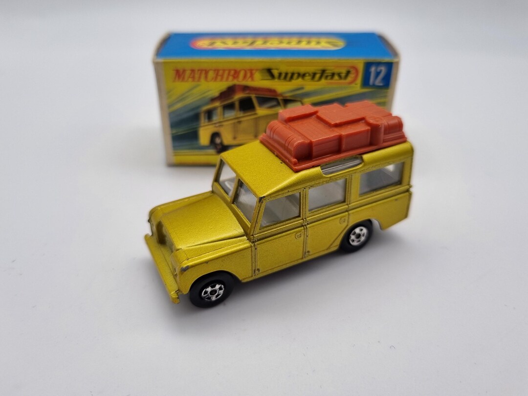 Matchbox Superfast Land Rover Safari - No.12 - 1970 - Green/bronze ...
