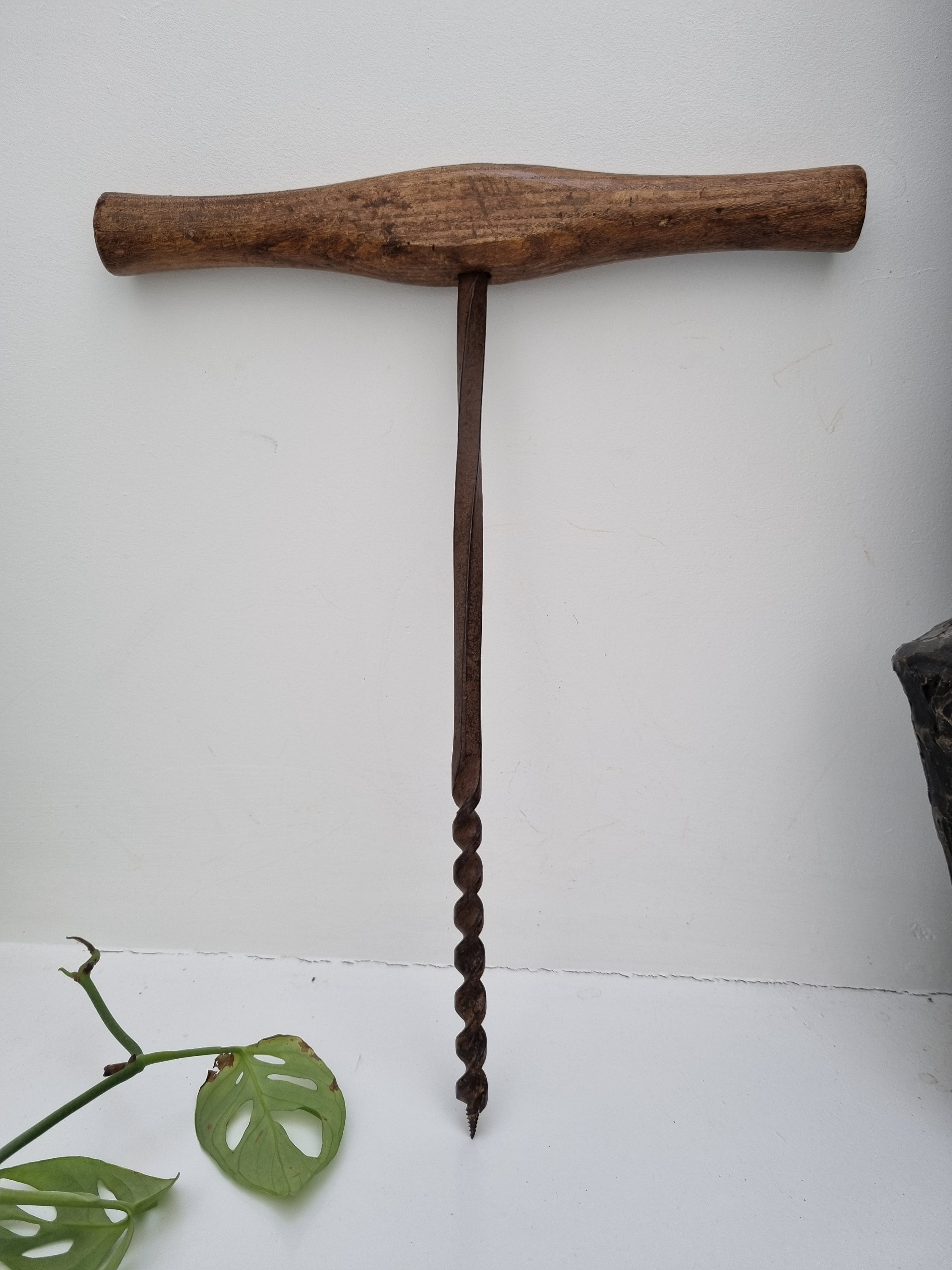 Large 1/2" Gimlet / J Howarth / Hand Drill / Twist Drill / Screw Awl ...