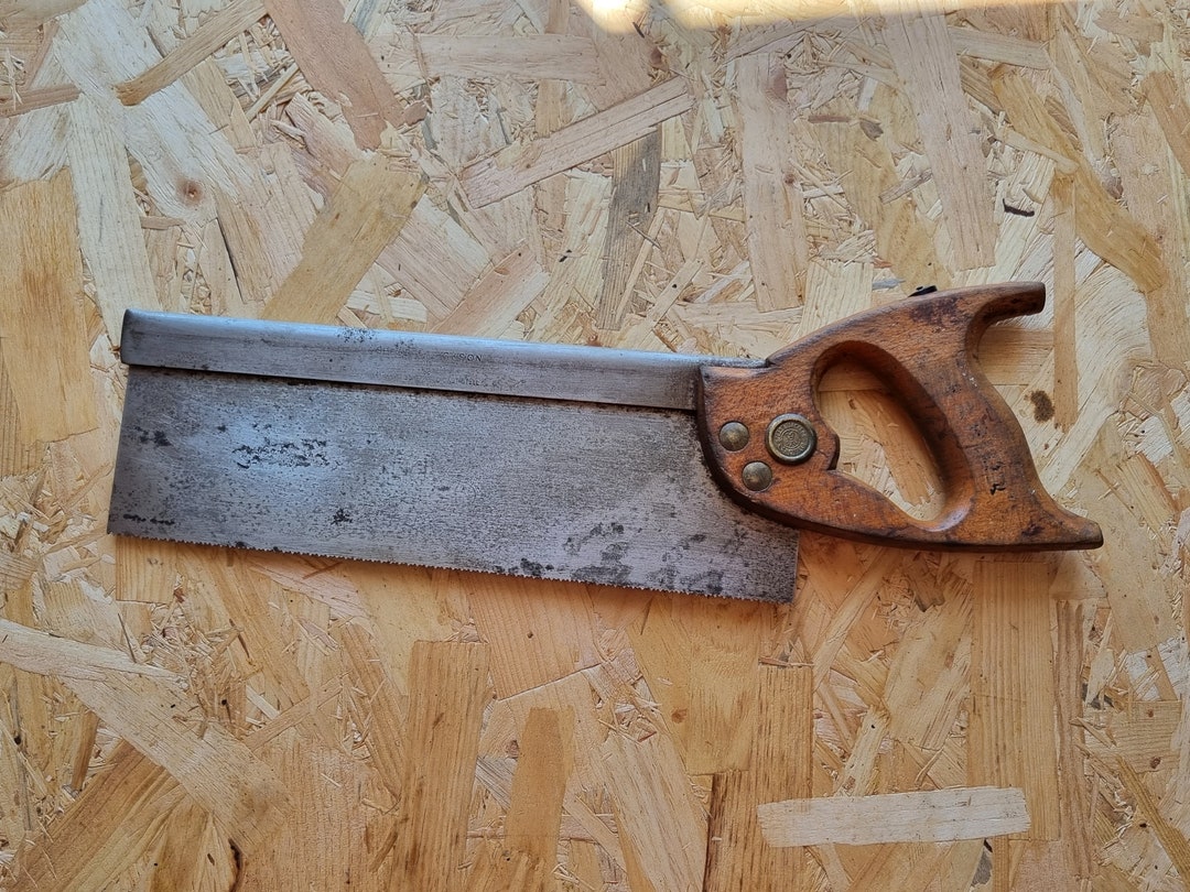 Vintage 12" Spear & Jackson Tenon Saw / Hand Saw / Back Saw - Etsy