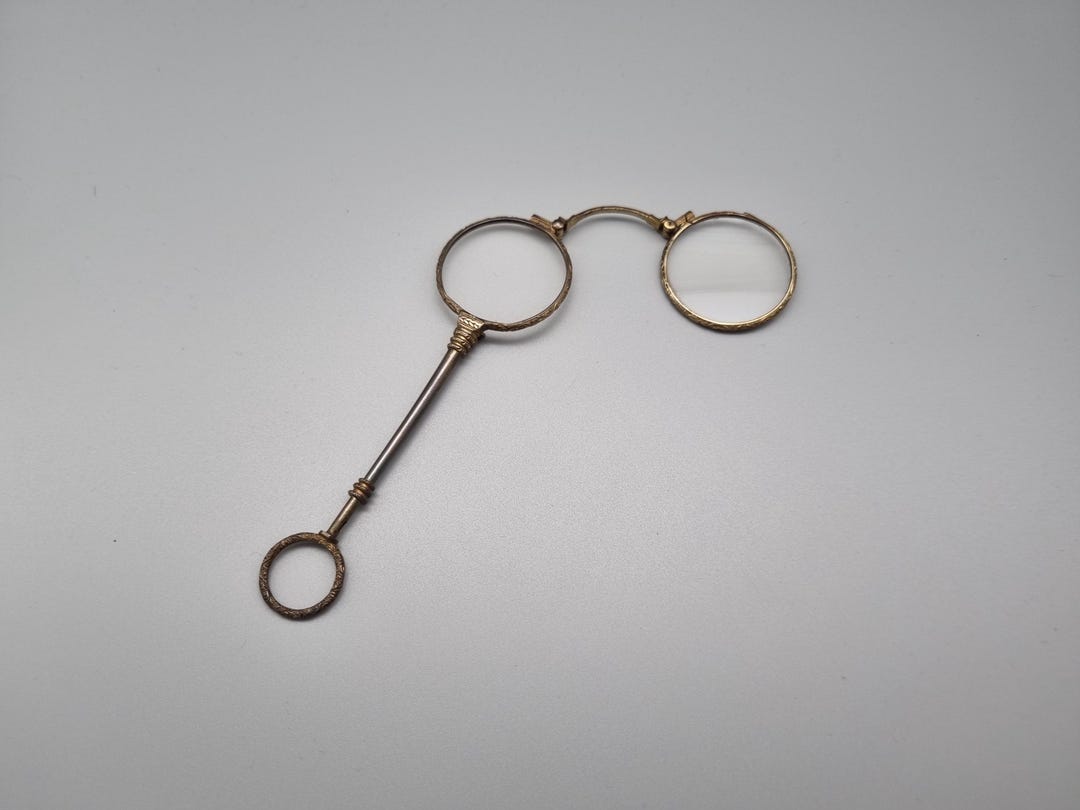 Antique Folding Lorgnette Glasses / Opera Glasses / Spectacles - Etsy