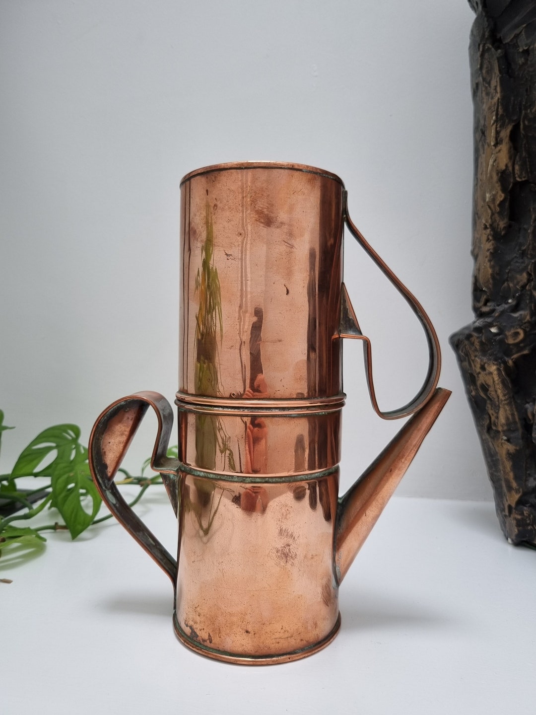 Vintage Copper Cafetiere / French Coffee Pot - Etsy