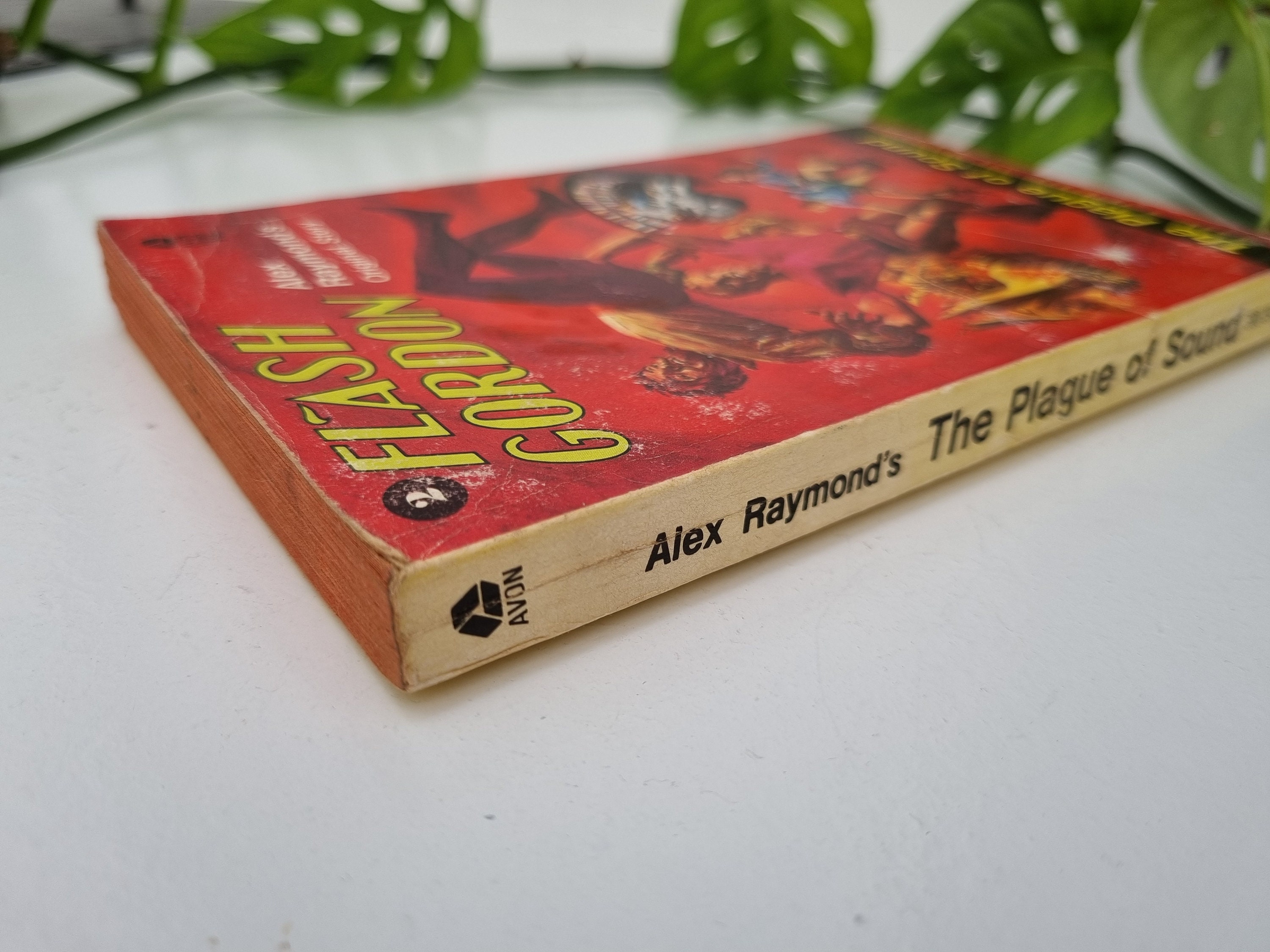 Flash Gordon the Plague of Sound Alex Raymond Book 2 Avon Books - Etsy
