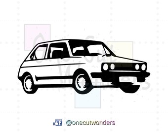 Vw Golf Svg - Etsy