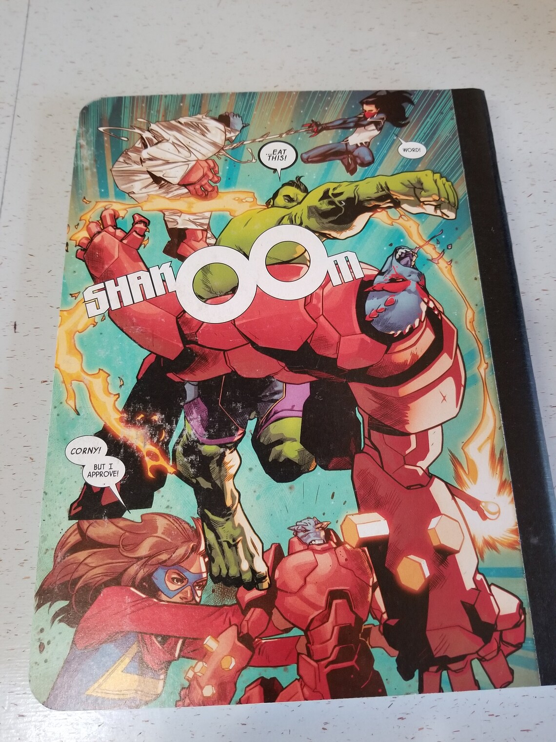 Hulk Grid Pad Notebook - Etsy