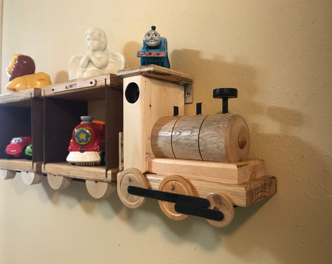 Vintage Train Shelf - Etsy