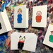 Tiny Cards With Fisher Price Little People Art - Etsy