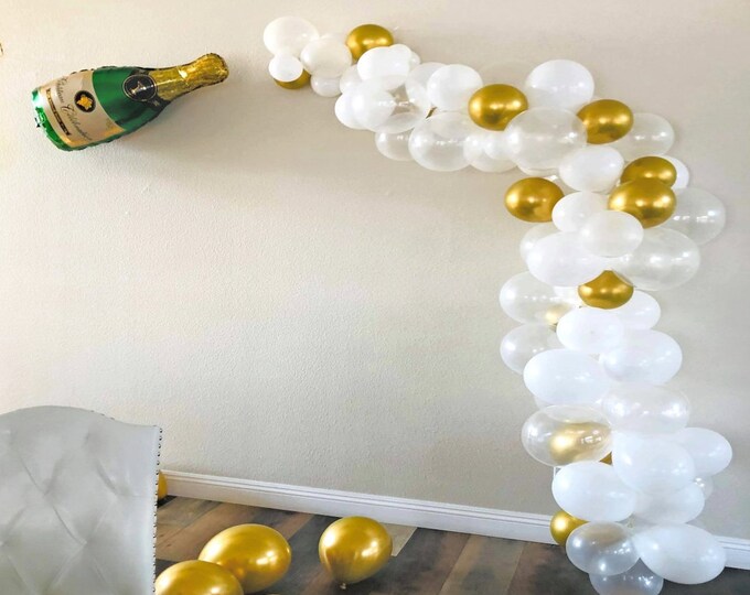 Champagne Balloon Garland Kit - Etsy