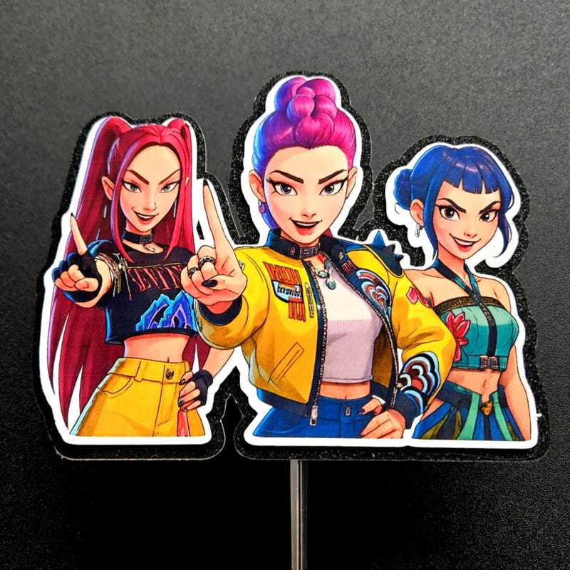 Kpop Demon Hunters Caketopper - Etsy