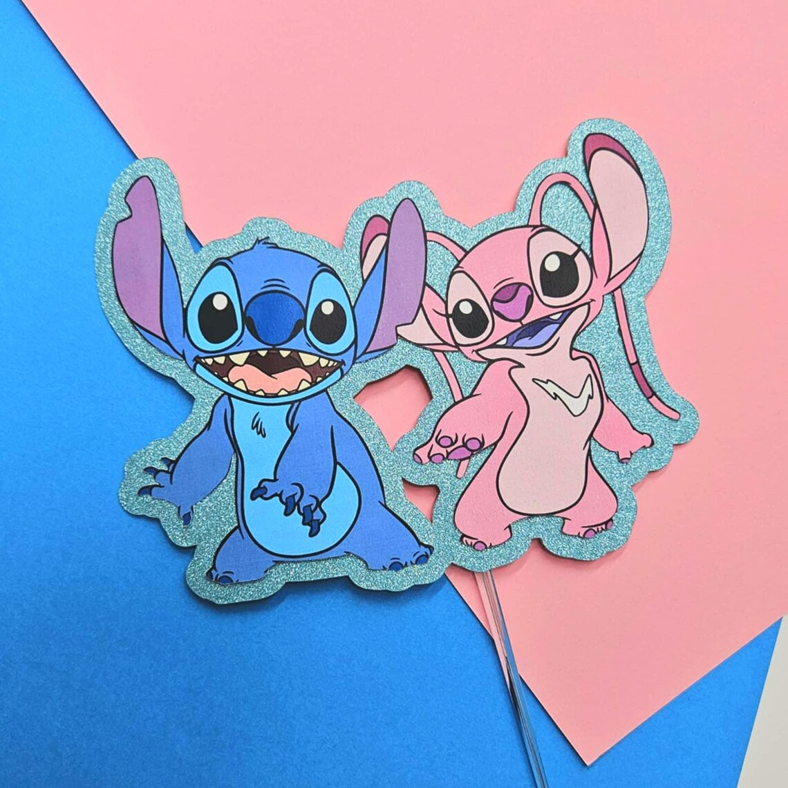 Stitch Cake Topper | Cake Topper | Stitch Party Decor | Stitch Topper ...