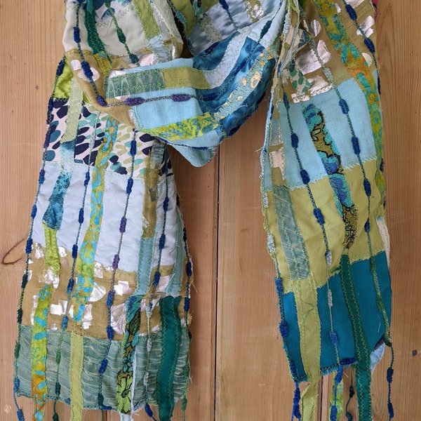 Upcycled Scarf - Etsy