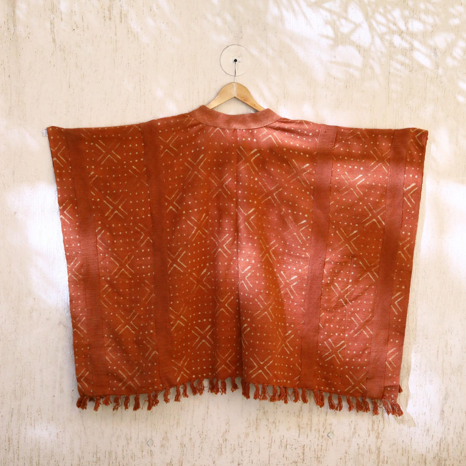 Rust African Print Mudcloth Shrug Beautiful Winters Shrug for Women's ...