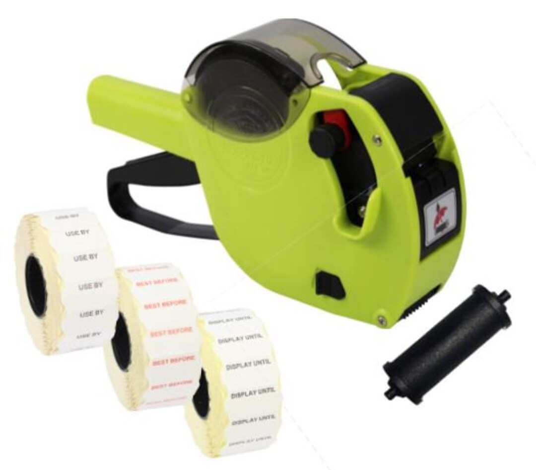 Lime Motex 2612 Date Coding Gun Starter Pack avec étiquettes - Etsy France