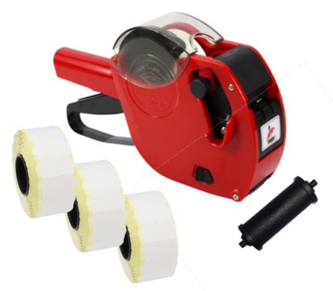 Red Motex 2612/6 Pricing Gun Starter Pack - Etsy