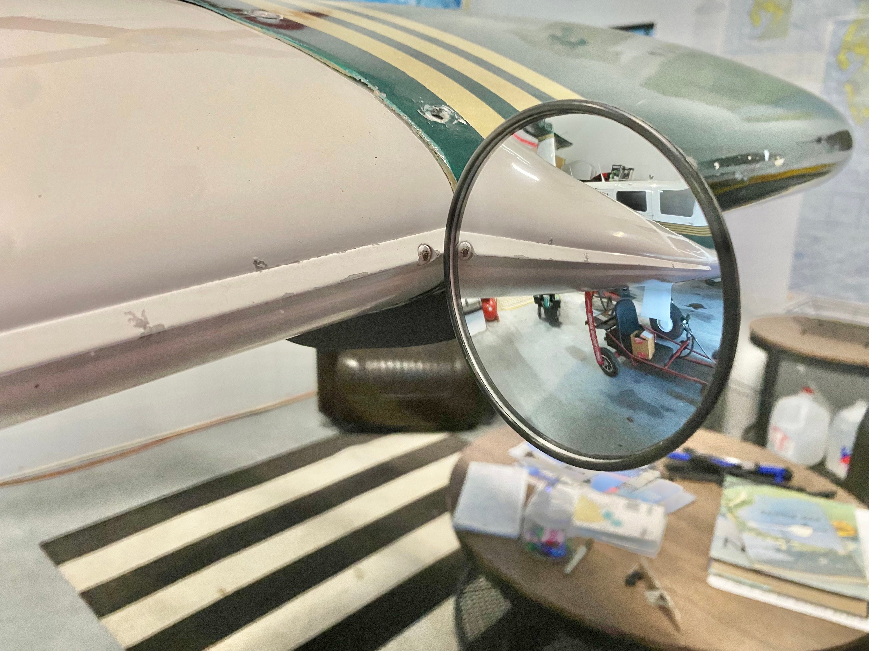 Piper Wing Mirror - Landing Gear Mirror - Etsy