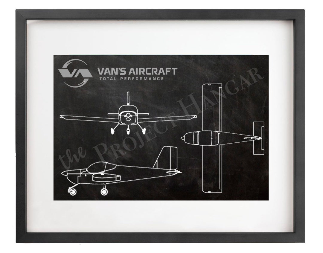 Vans RV12 Aviation Blueprint 11"x14" Digital File - Etsy