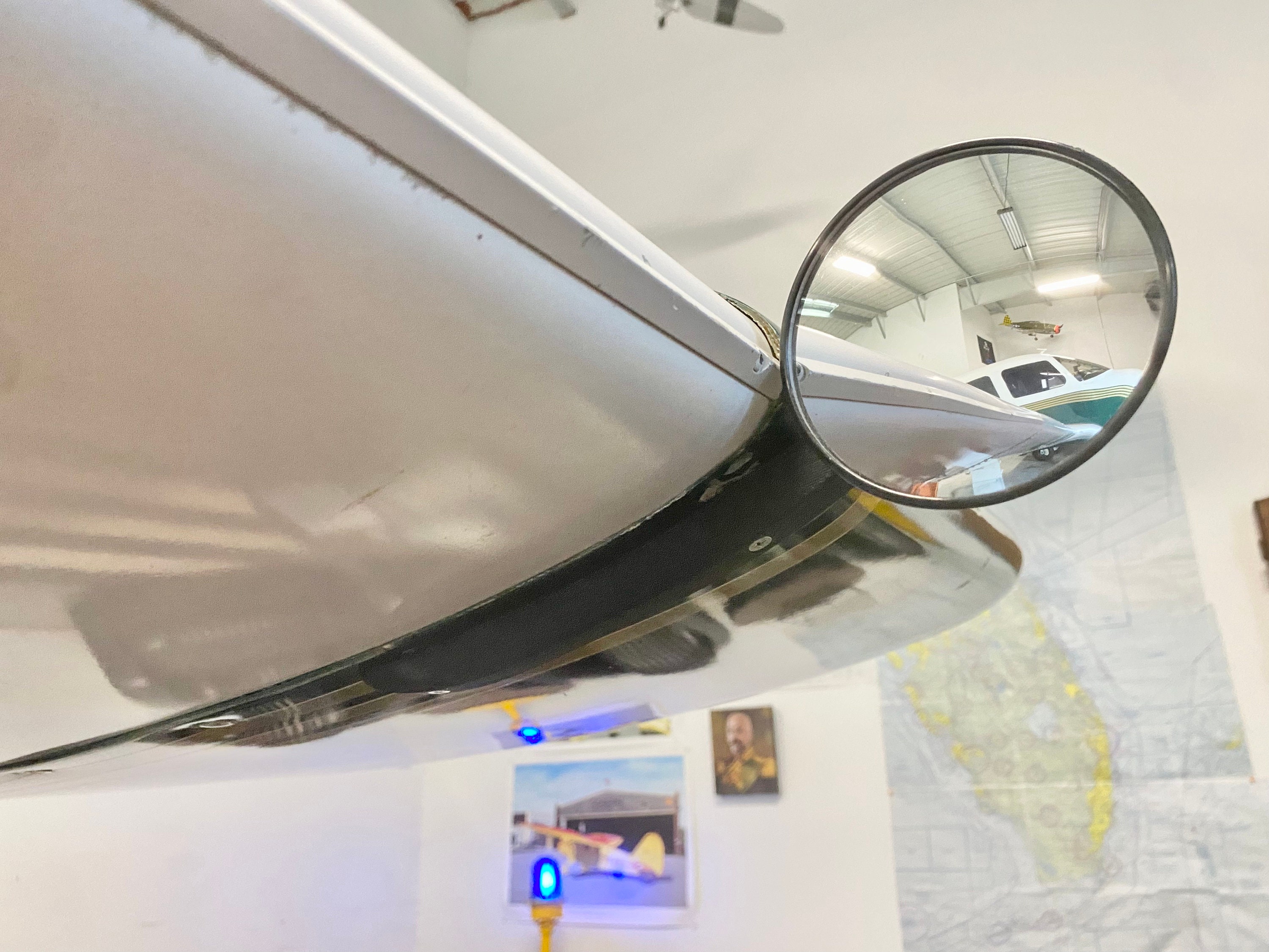 Piper Wing Mirror - Landing Gear Mirror - Etsy