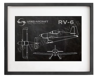 Vans RV-6A Decal side RV6A Vinyl Decal Sticker Vans - Etsy