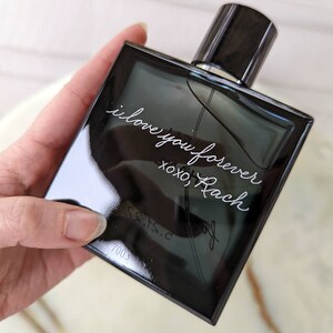 Calligraphy Engraved Perfume Bottle Service | Personalized Engraving ...