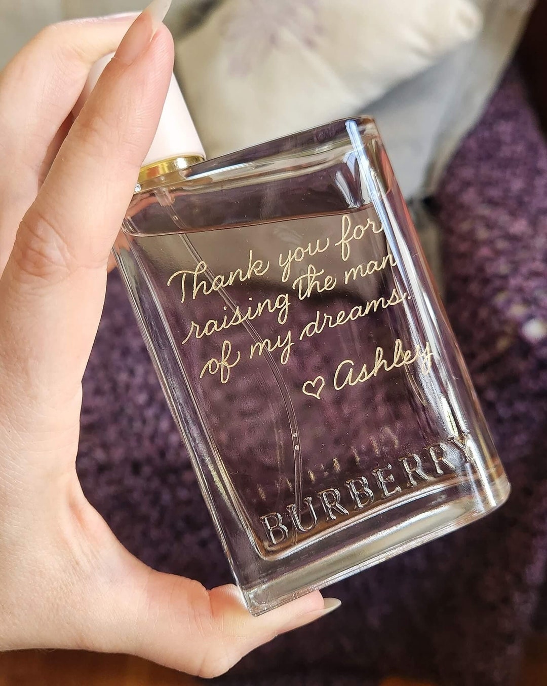 Engraved Perfume Bottle | Calligraphy Fragrance Engraving Service ...