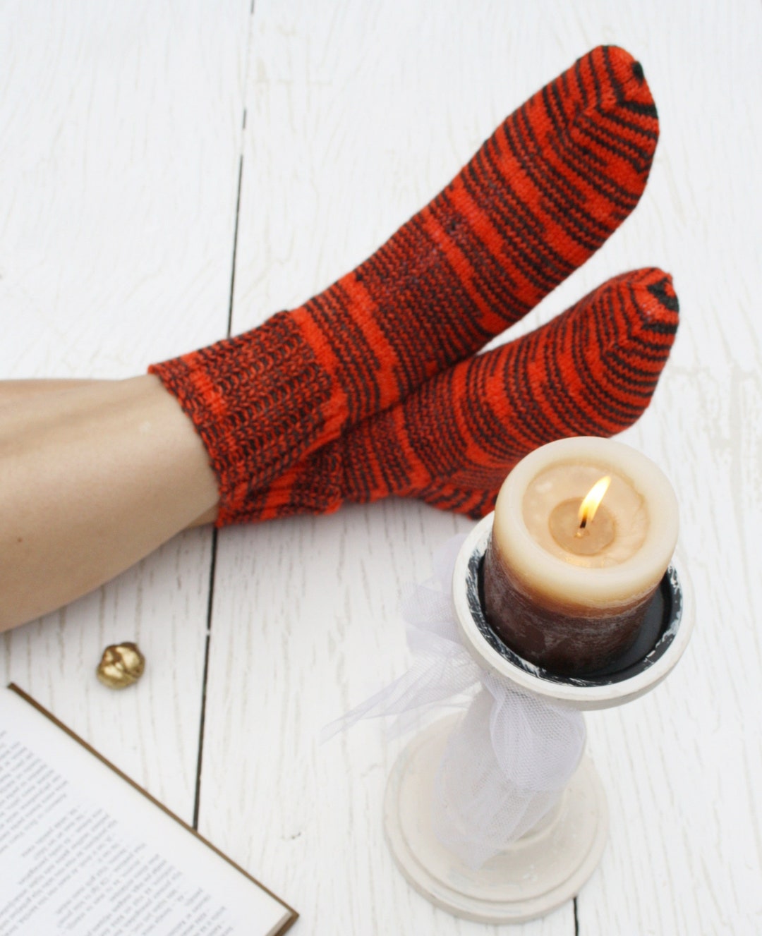 Colorful Wool Socks Cute Camouflage Unisex Winter Socks Warm Boot Socks ...